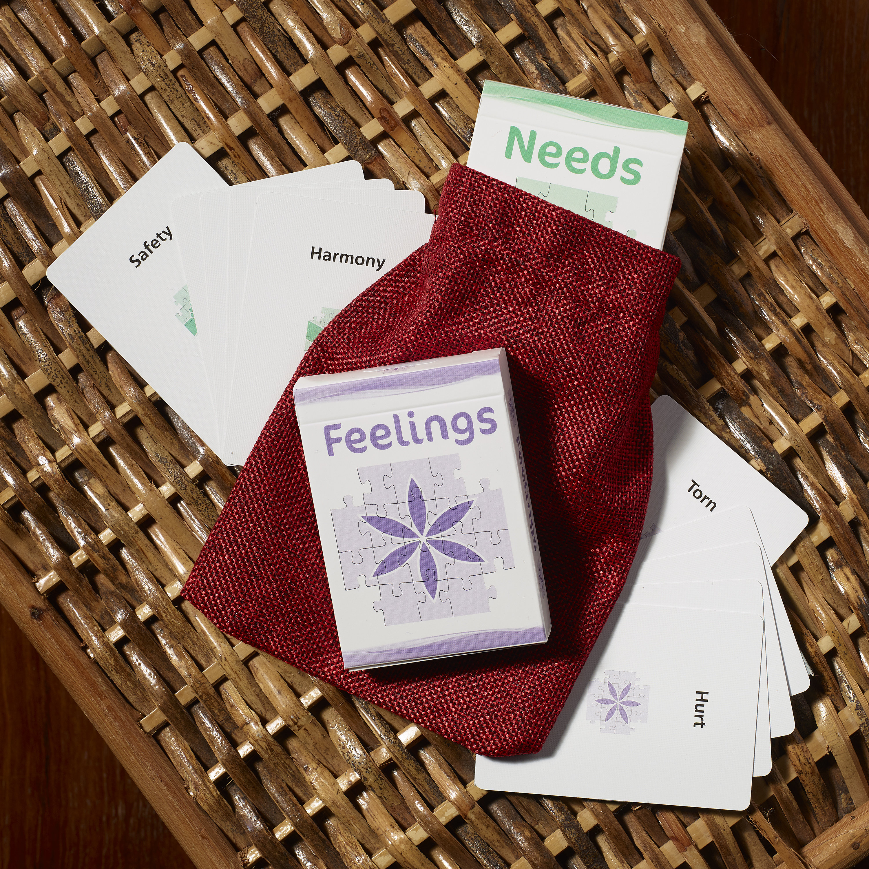 The Empathy Set: Powerful Communication Tool (feelings and Needs Flash ...