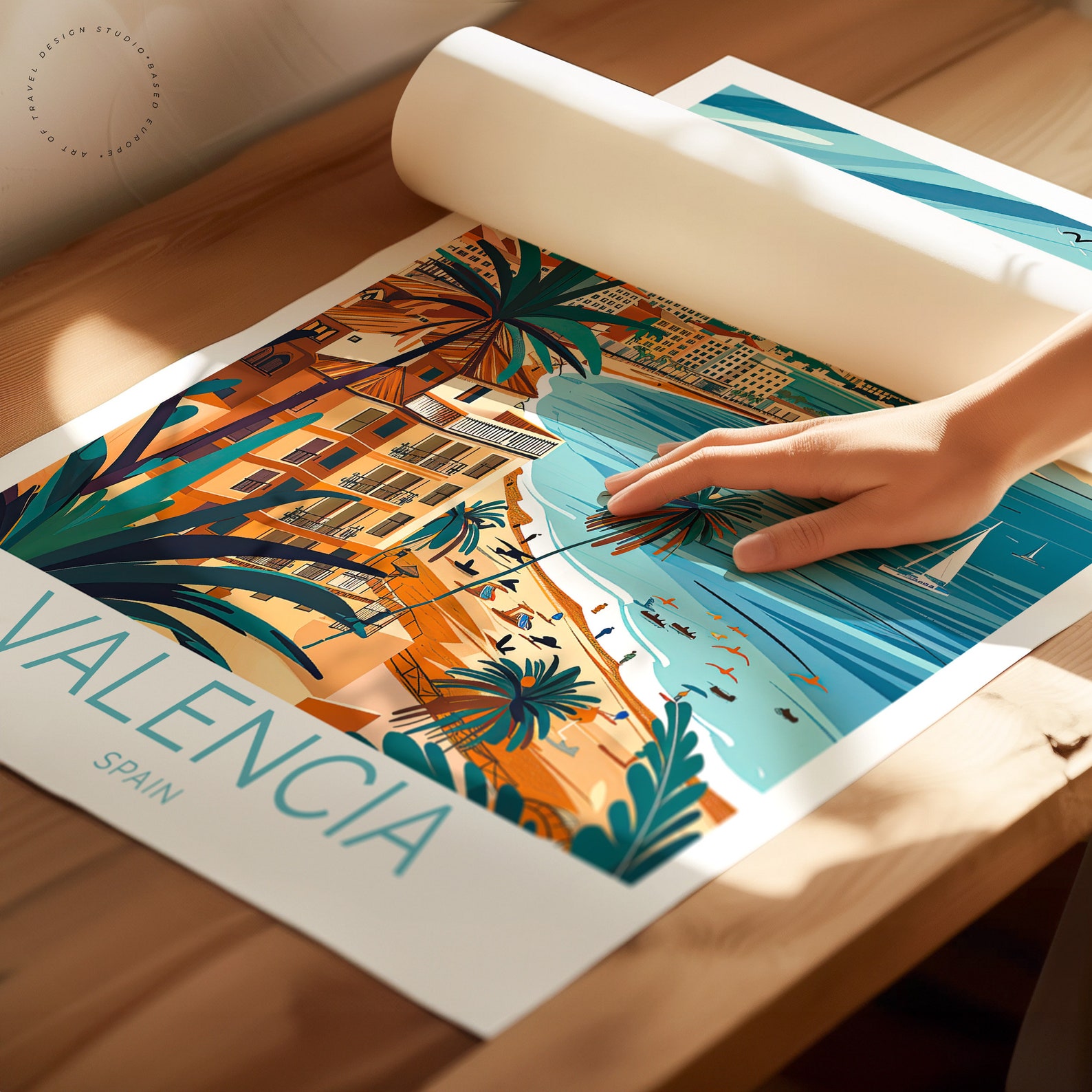 Valencia Travel Poster, Spain Print, Spain Valencia Travel Gifts, Home ...