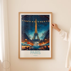 Paris Travel Poster, Paris Wall Art, Travel Poster, France Paris Wall ...
