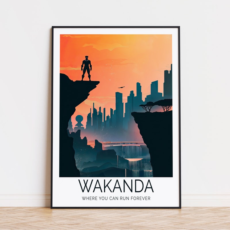 Wakanda Poster - Etsy