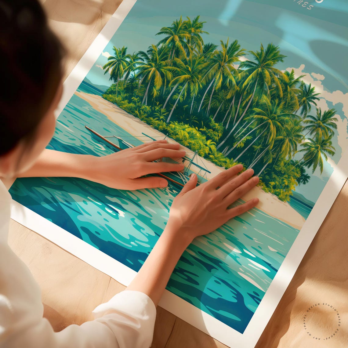 Siargao Island Philippines Travel Poster, Philippines Wall Art, Siargao ...