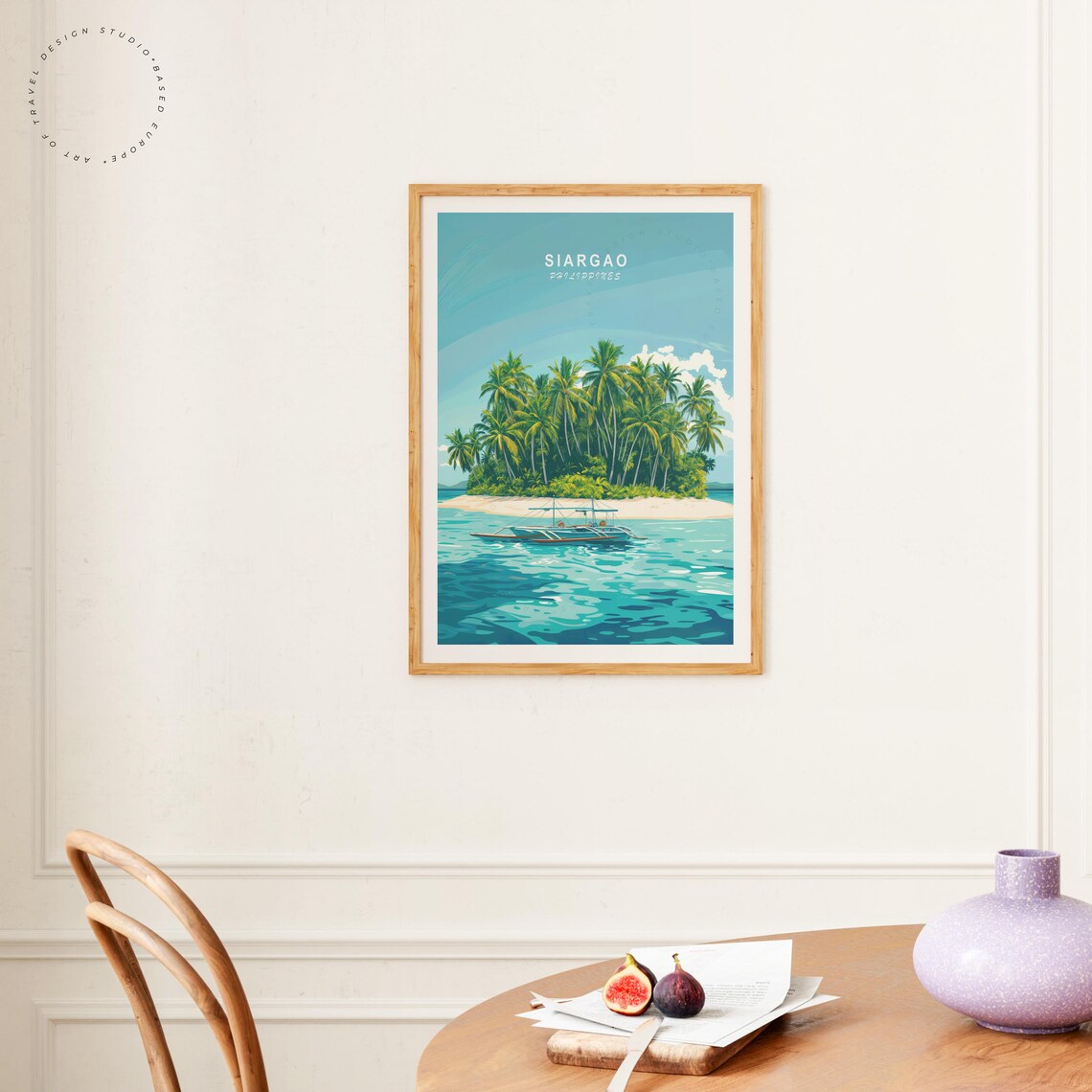 Siargao Island Philippines Travel Poster, Philippines Wall Art, Siargao ...