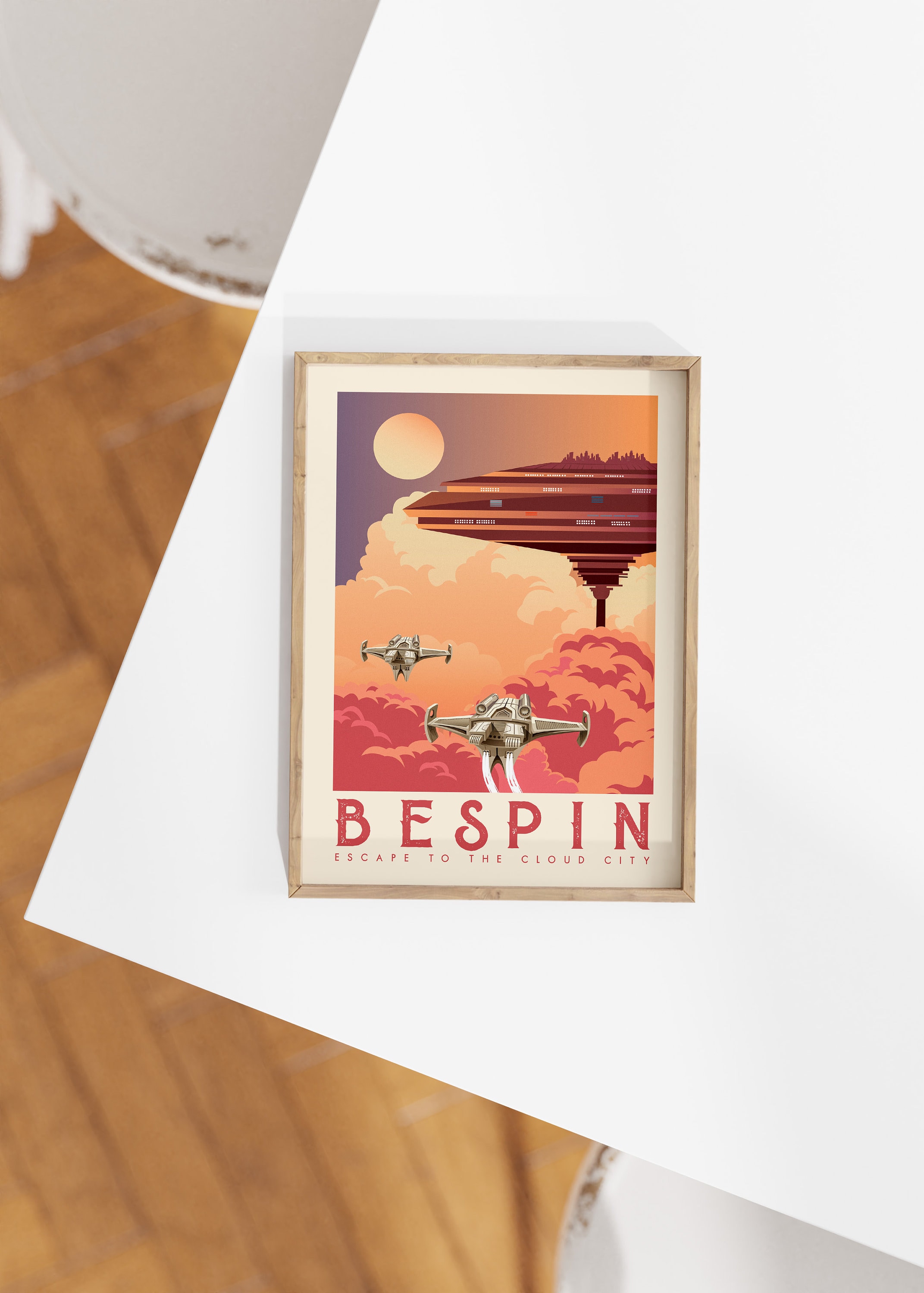 Bespin Star Wars Bespin Retro Travel Poster Tatooine Hoth - Etsy