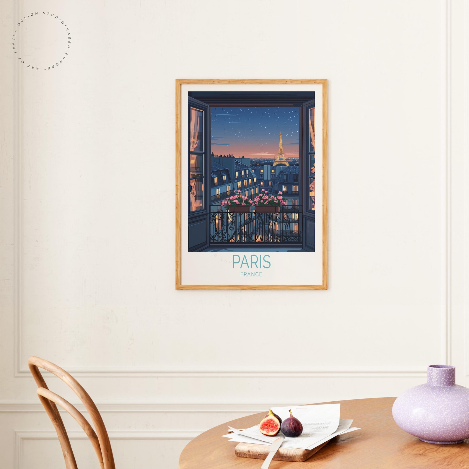 Paris France Travel Poster, France Wall Art, Paris Print, Birthday ...