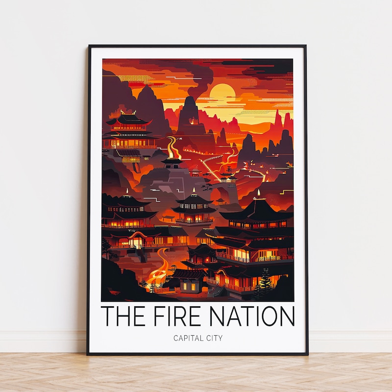 Capital of Fire - Etsy