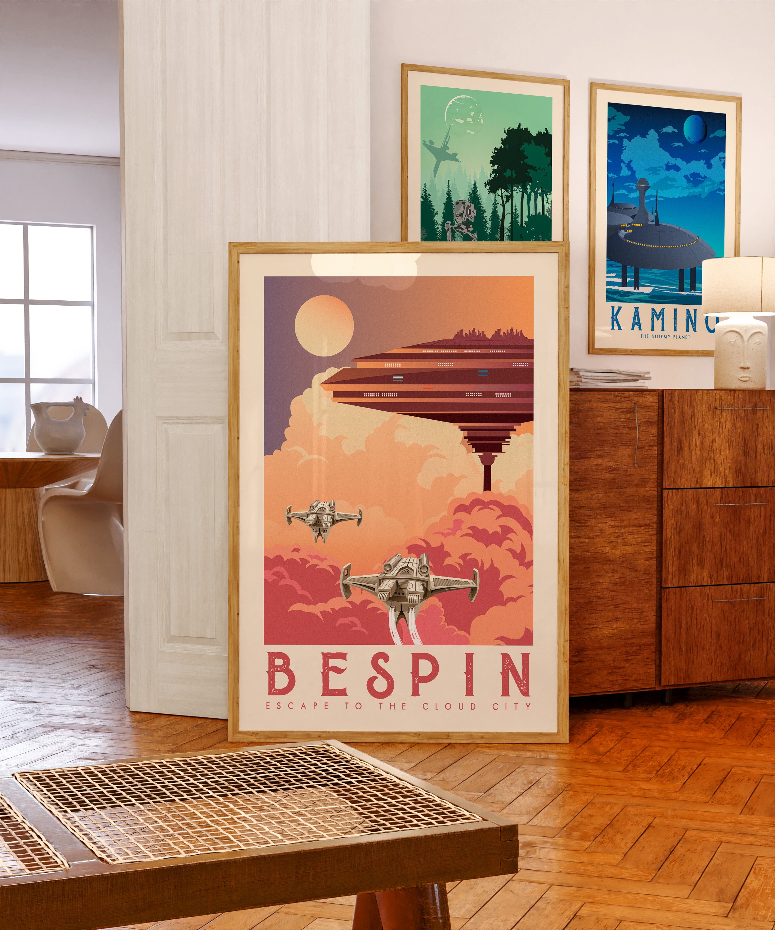 Bespin Star Wars Bespin Retro Travel Poster Tatooine Hoth - Etsy