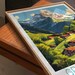 Grindelwald Travel Poster, Switzerland Wall Art, Grindelwald Print ...