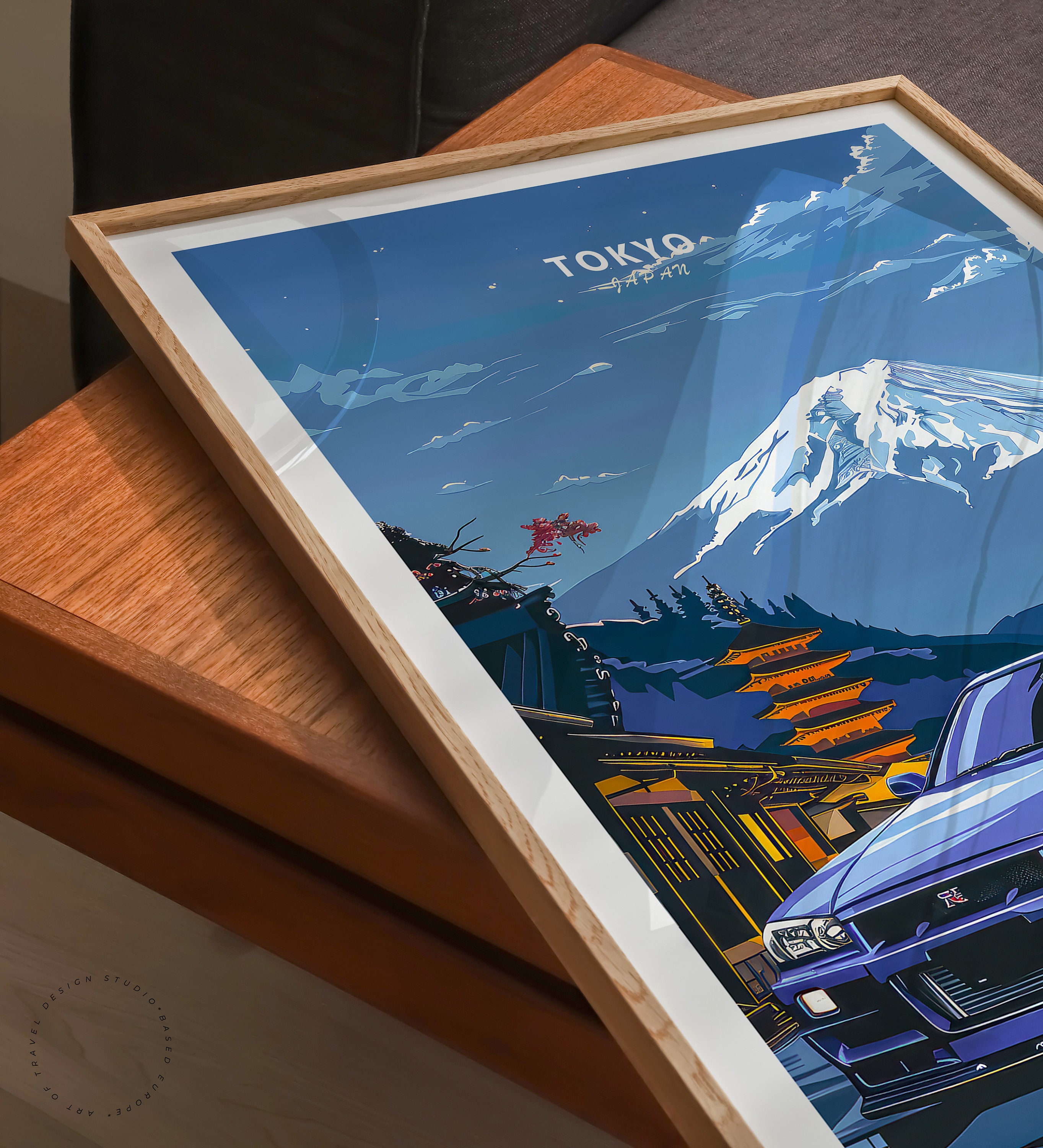 Tokyo Japan Travel Poster, Tokyo Wall Art, Tokyo Drift R34 Traveler ...