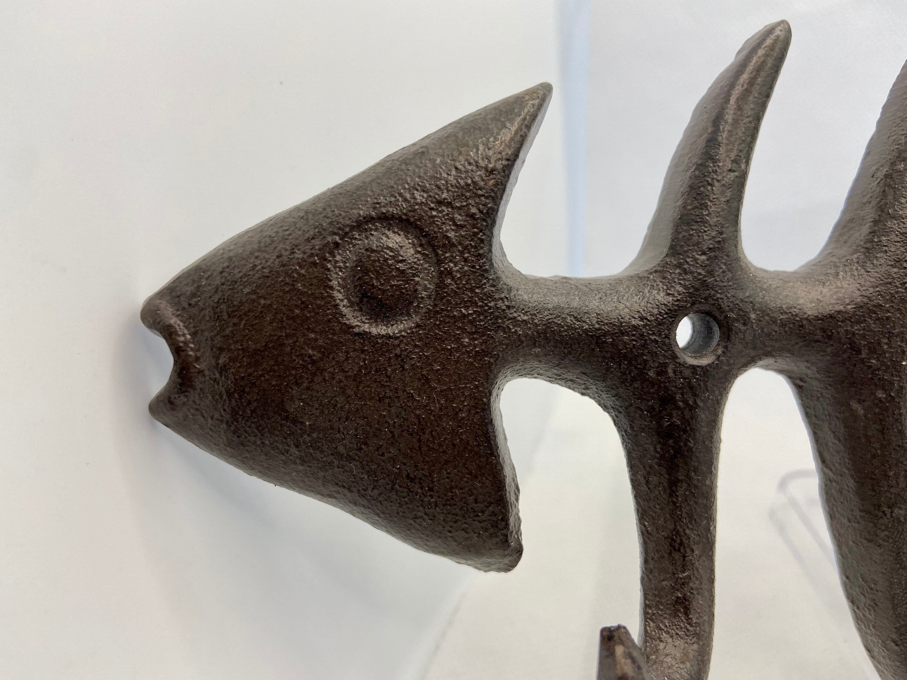 Cast Iron Skeleton Fish Hook - Etsy