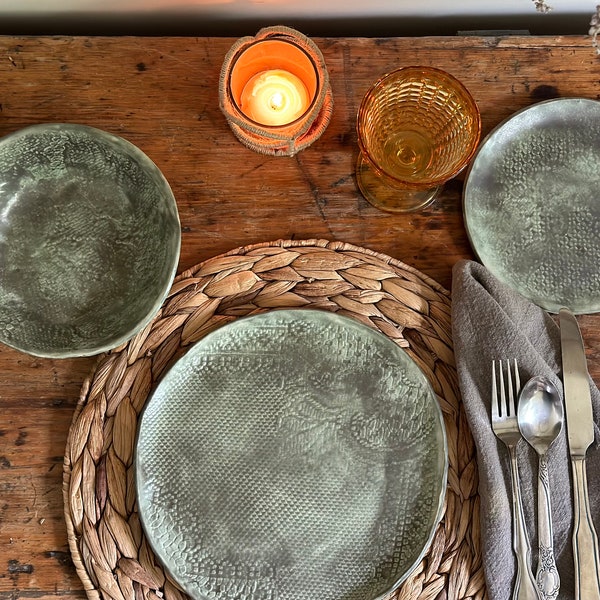 Handmade Pottery Irregular Dinnerware - Etsy