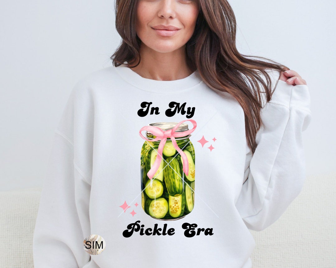 Pickle PNG File, in My Pickle Era PNG, Pickle Coquette Bow Png ...