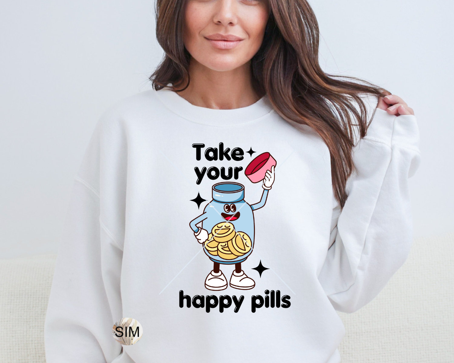 Take Your Happy Pills PNG File, Take Your Happy Pills PNG, Happy Pills ...