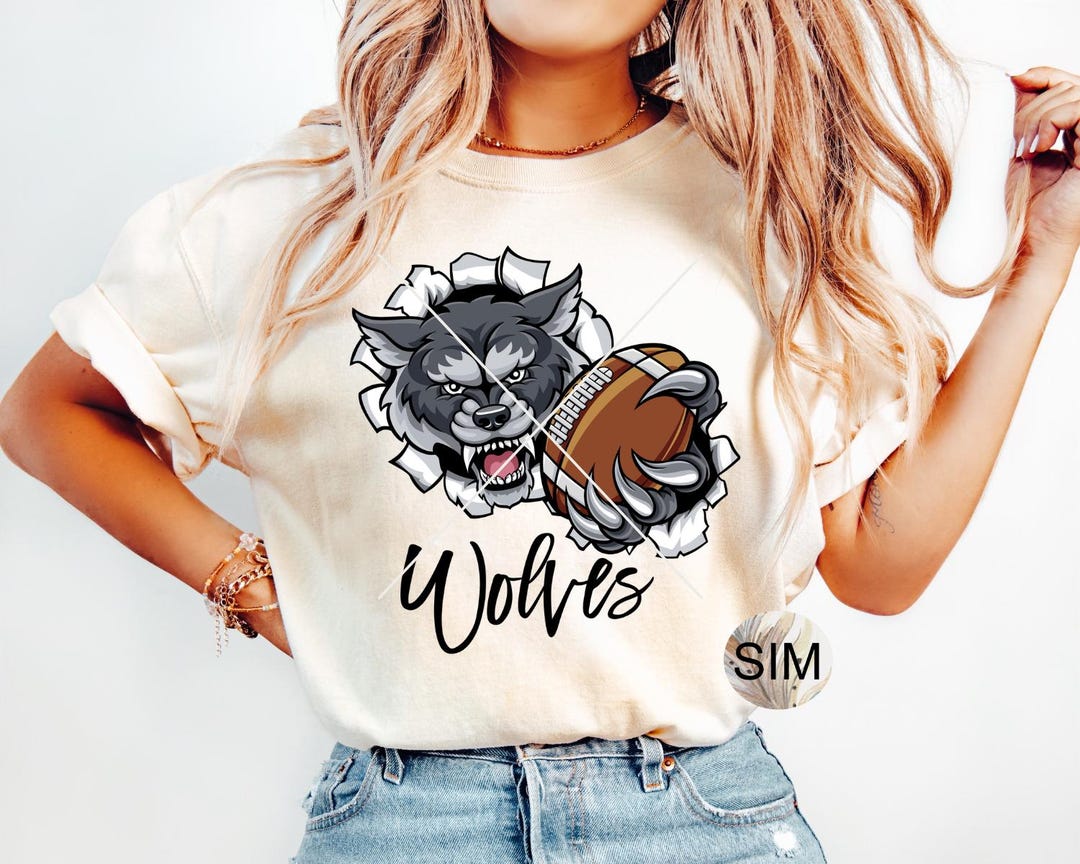 Wolves PNG File, Wolves Football Mascot PNG, Wolf Cheer Mascot PNG ...