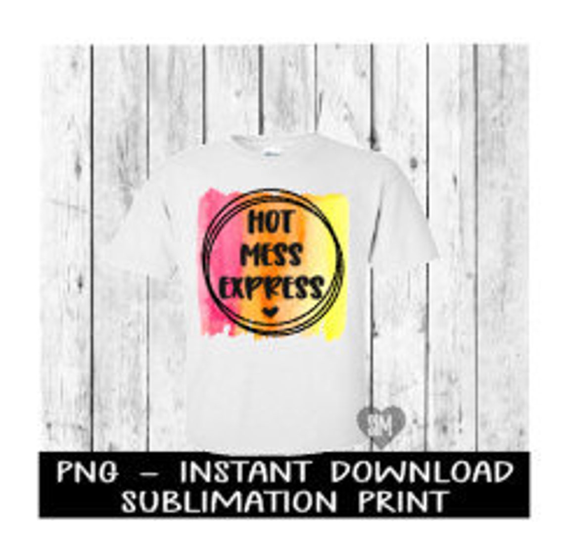 Hot Mess Express PNG File Sublimation Design Sublimation - Etsy
