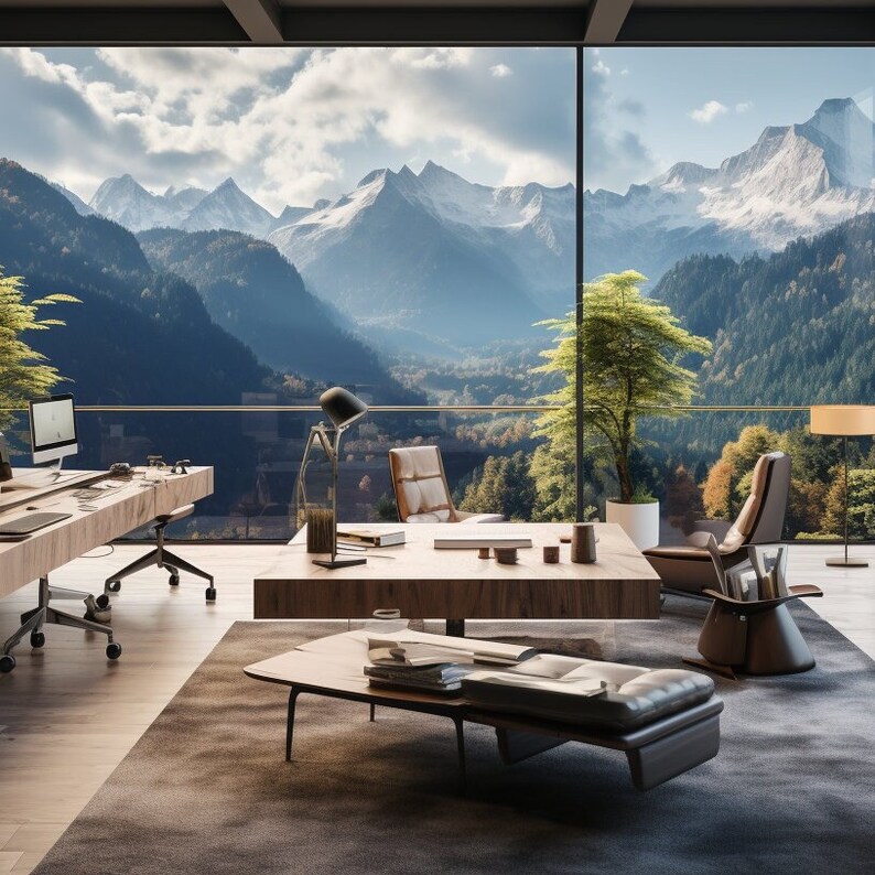 Mountain Zoom Background 5 Piece Bundle - Realistic Backdrop - MS Team ...