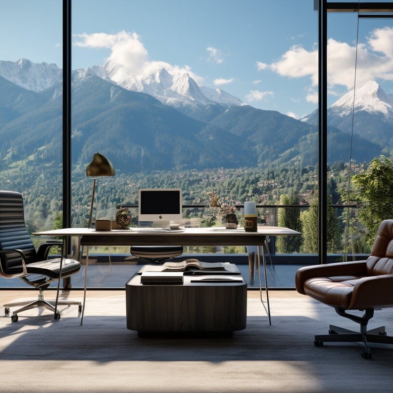 Mountain Zoom Background 5 Piece Bundle - Realistic Backdrop - MS Team ...