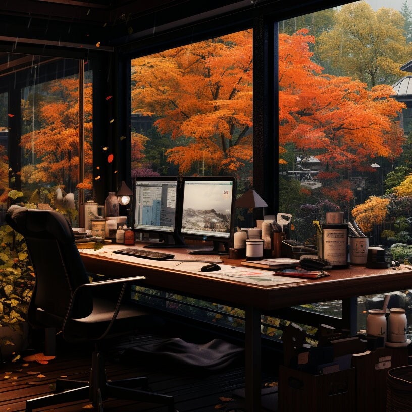 Fall Zoom Background Zoom Background Fall Zoom Back - Etsy Portugal