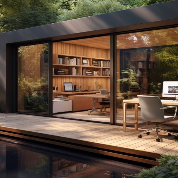 Zoom Virtual Back - Bookcase Zoom Back - Garden Zoom Back - Virtual ...