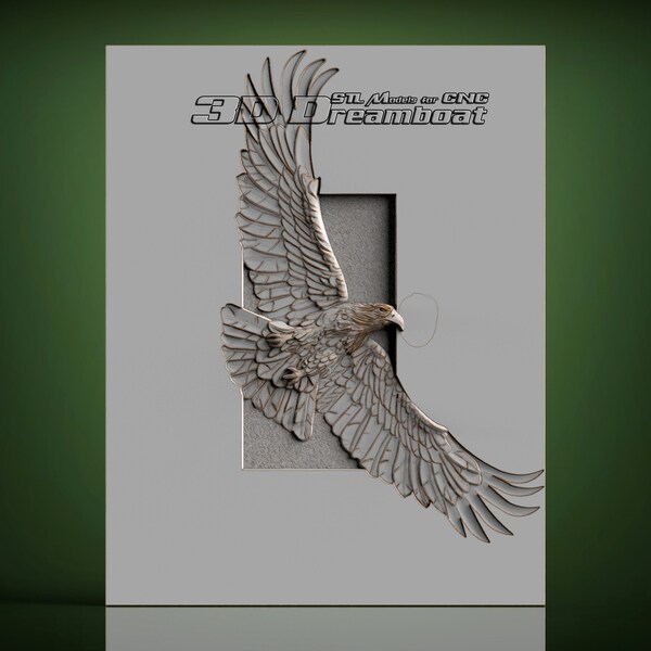 Bald Eagle Stl - Etsy