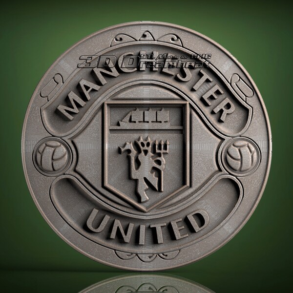 Manchester United Fonts - Etsy