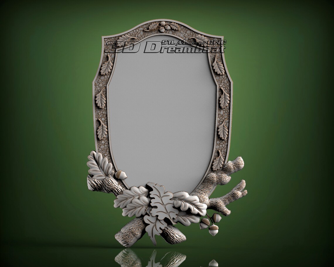 Pod Trofe 3d STL Model for CNC Router Artcam Vetric - Etsy