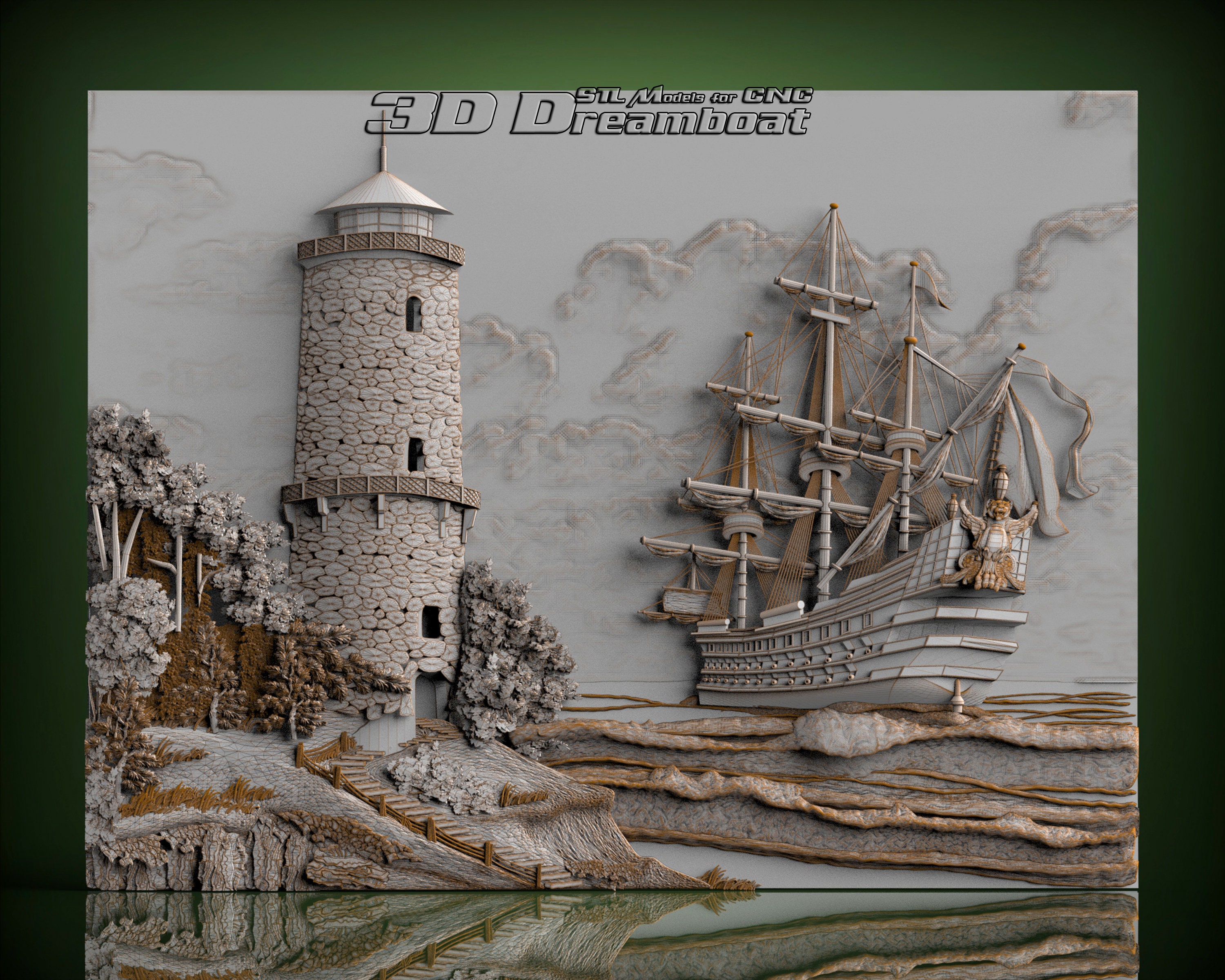 Lighted Model House - Etsy