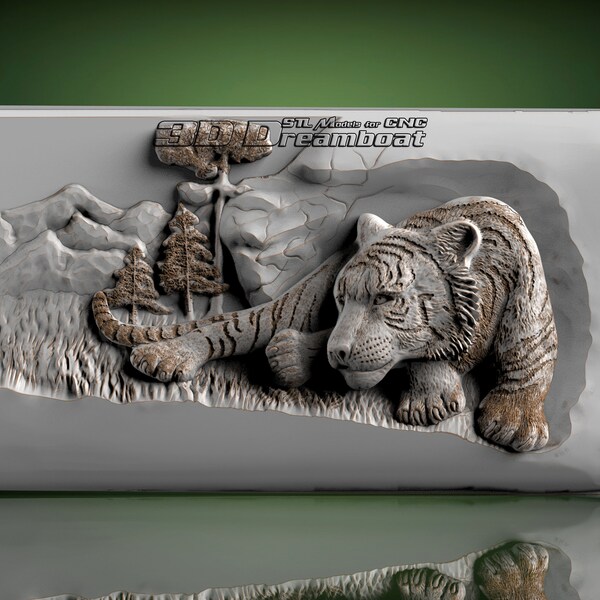 Tiger Stl Files - Etsy