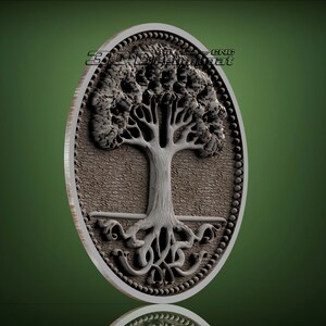 Tree of Life, 3d STL Model for CNC Router, Artcam, Vetric, Engraver ...