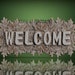 Welcome Sign, 3d STL Model for CNC Router, Artcam, Vetric, Engraver ...