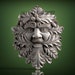 Green Man, 3d STL Model for CNC Router, Artcam, Vetric, Engraver ...