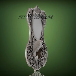 Fishing Pod Trofe, 3d STL Model for CNC Router, Artcam, Vetric ...