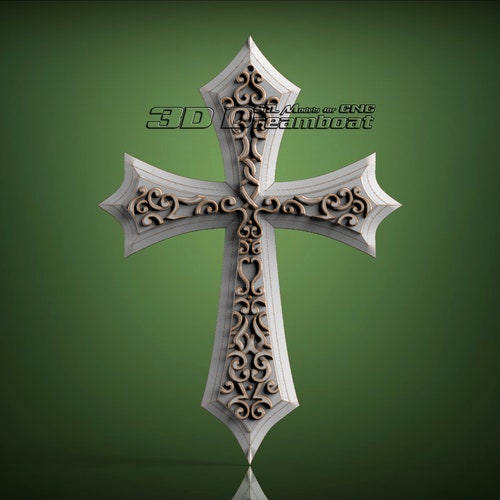 3d STL Models for CNC Set Celtic Cross V6 - Etsy