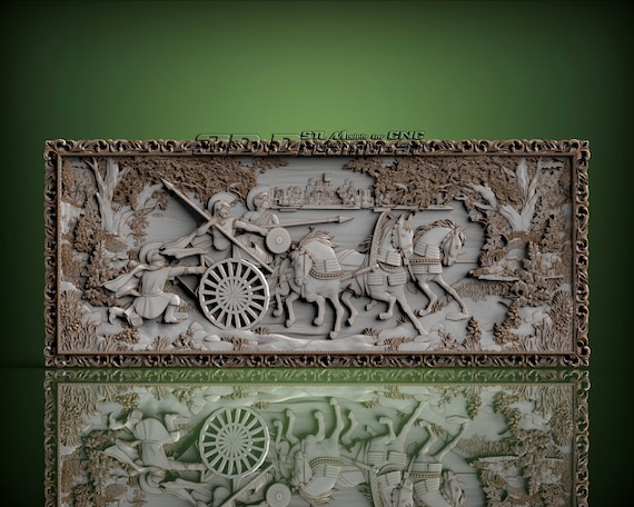 Roman Soldiers 3d STL Model for CNC Router Artcam Vetric | Etsy