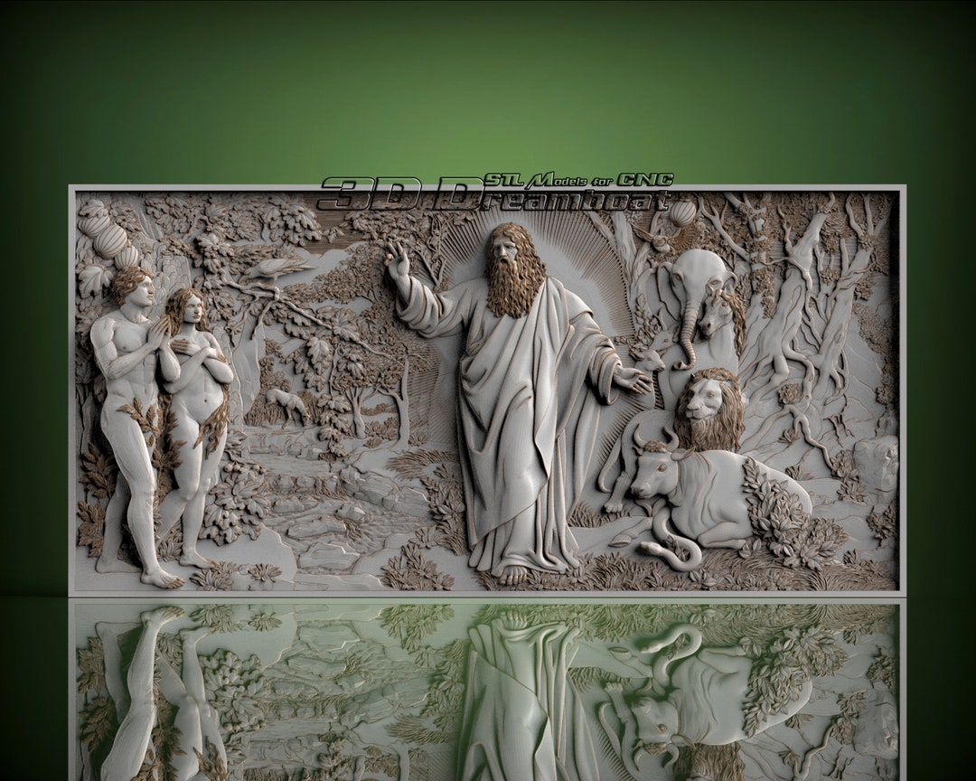 Religion, 3d STL Model for CNC Router, Artcam, Vetric, Engraver, Relief ...