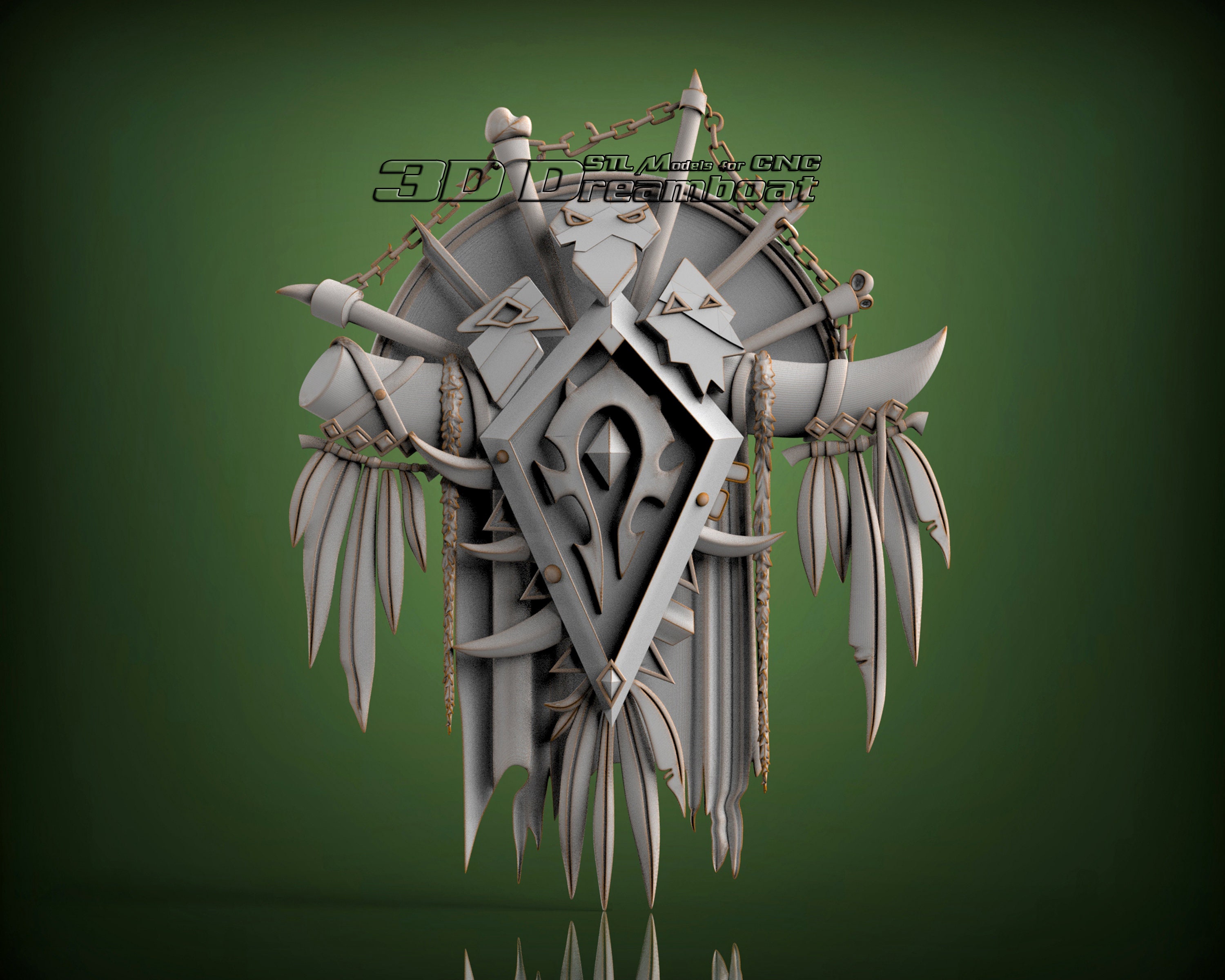 Totem 3d STL Model for CNC Router Artcam Vetric Engraver - Etsy