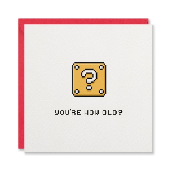 Mario Question Block - Etsy UK