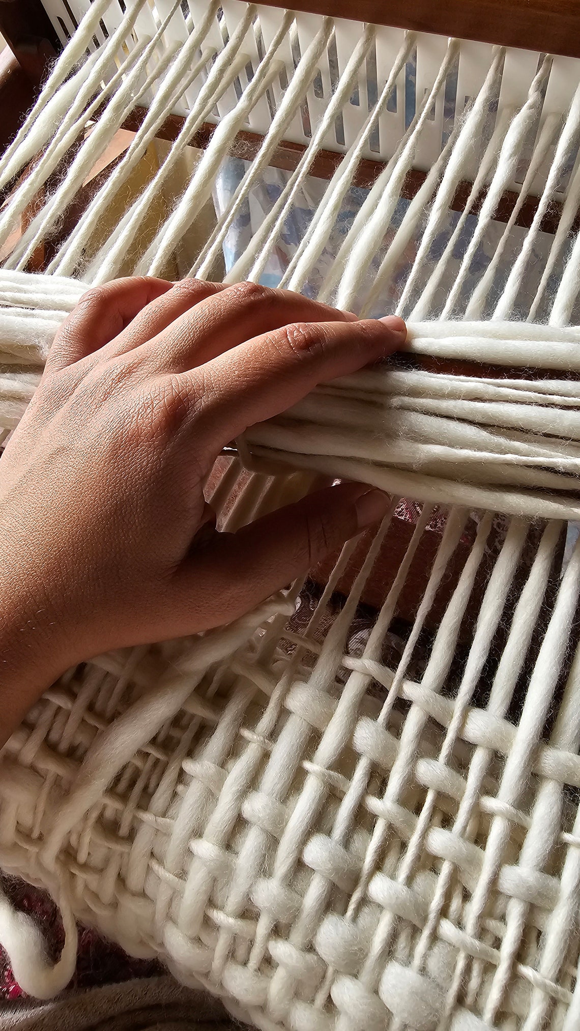 Chalina De Lana Merino XXL. Chal De Color Crudo Natural, Súper Suave ...