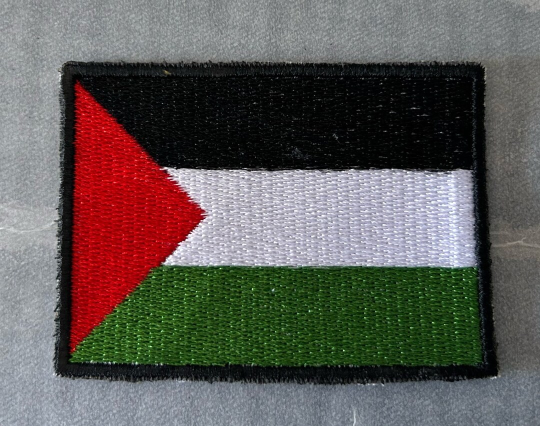 Palestine Flag Embroidery Patch - Etsy