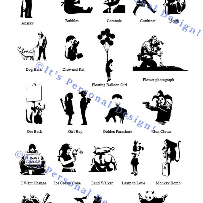 Banksy Urban Art Print - Etsy