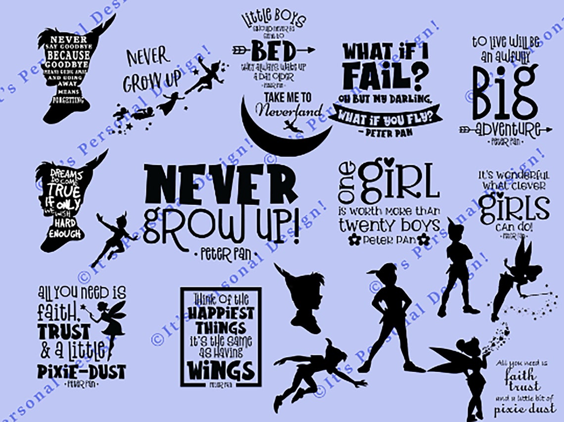 Peter Pan Bundle 2 - Etsy