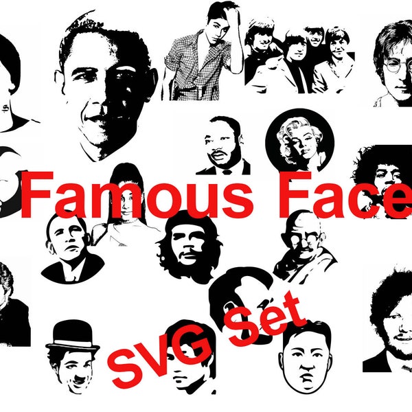 Face Silhouette - Etsy