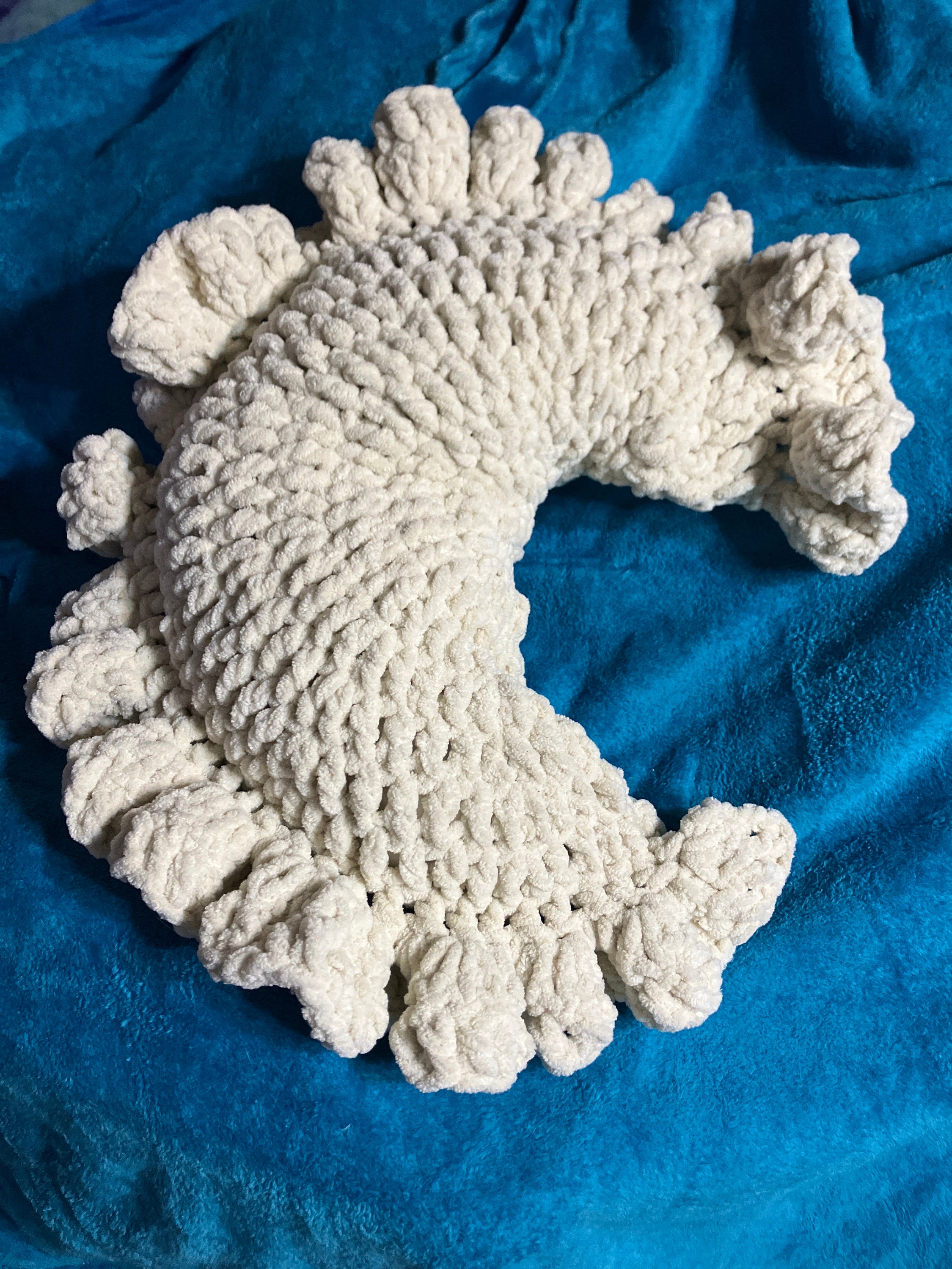 Dumpling Crochet Pillow - Etsy