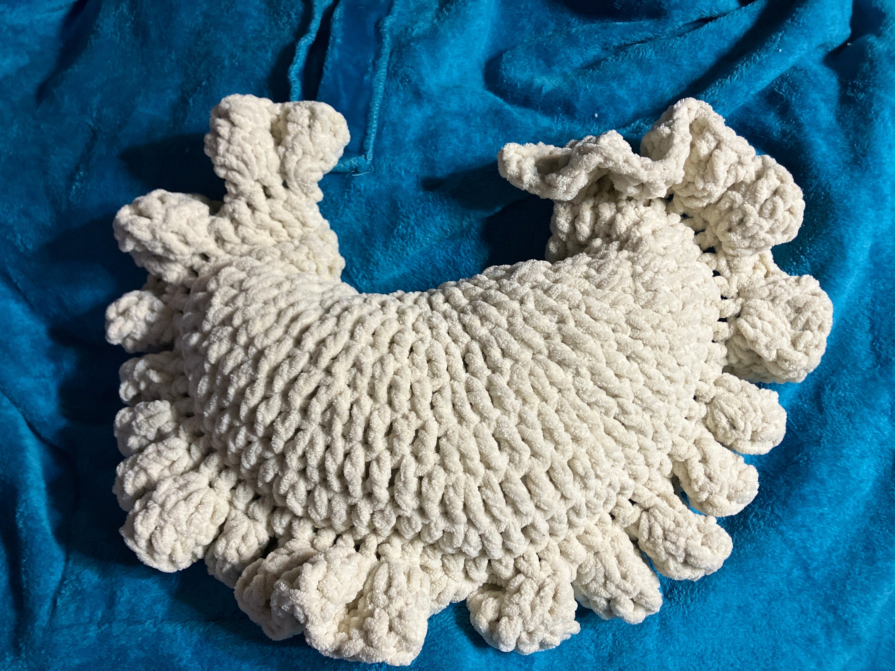 Dumpling Crochet Pillow - Etsy