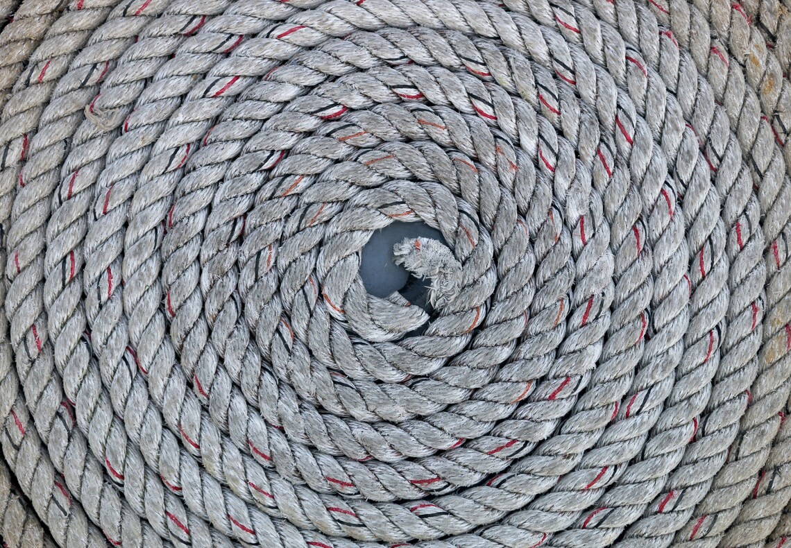 A Nautical Rope Lays Ready, Digital Photo Download - Etsy