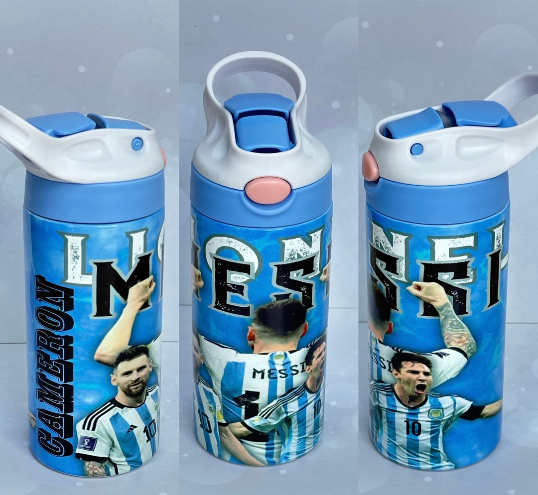 Lionel Messi 12 Oz Kids Tumbler Personalized Tumbler for Kids Water ...