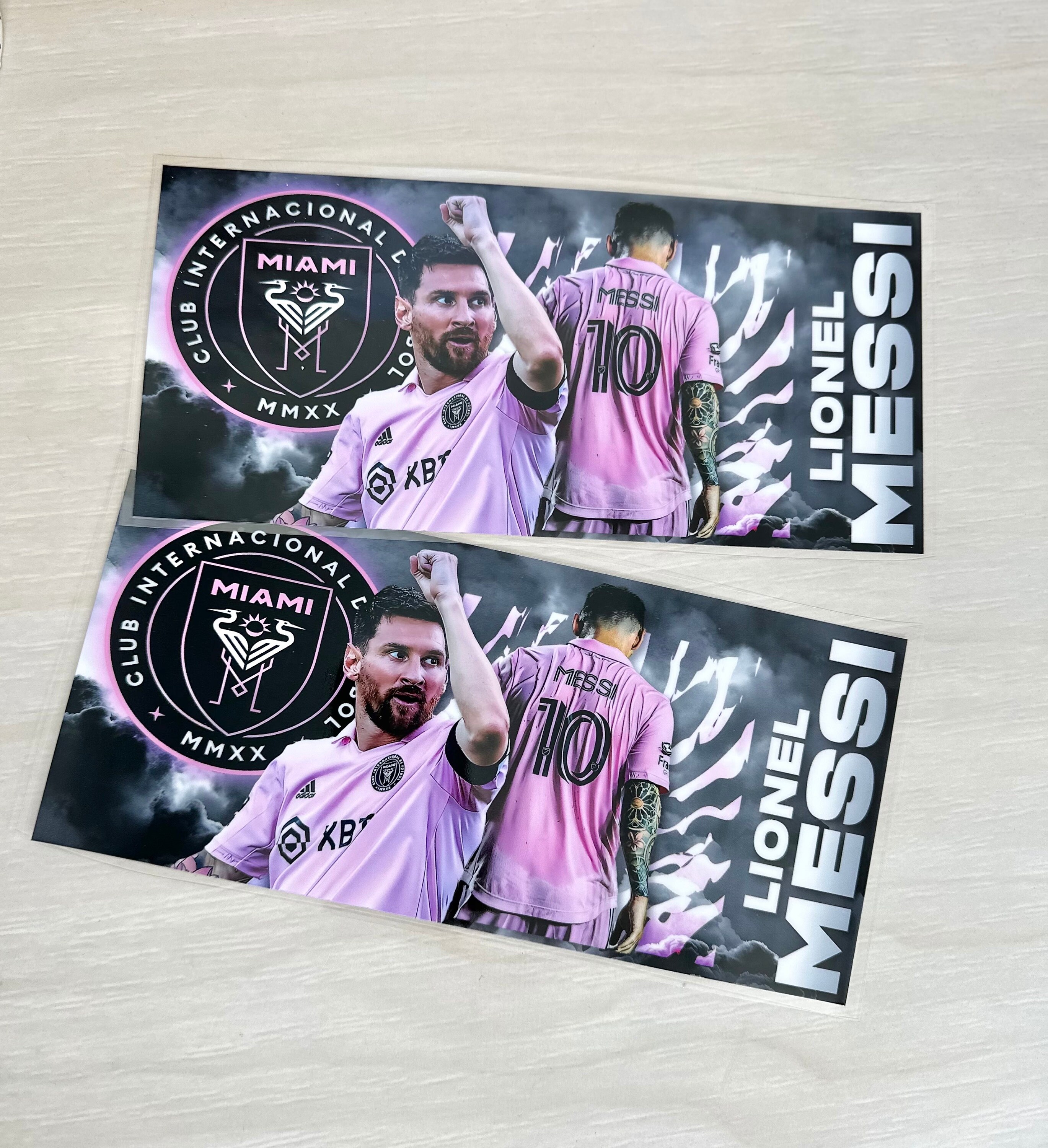 Messi UV DTF Wraps - Etsy