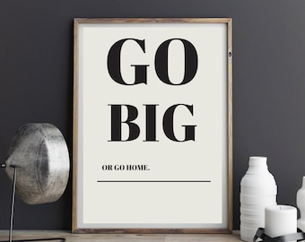 Big Home Poster - Etsy