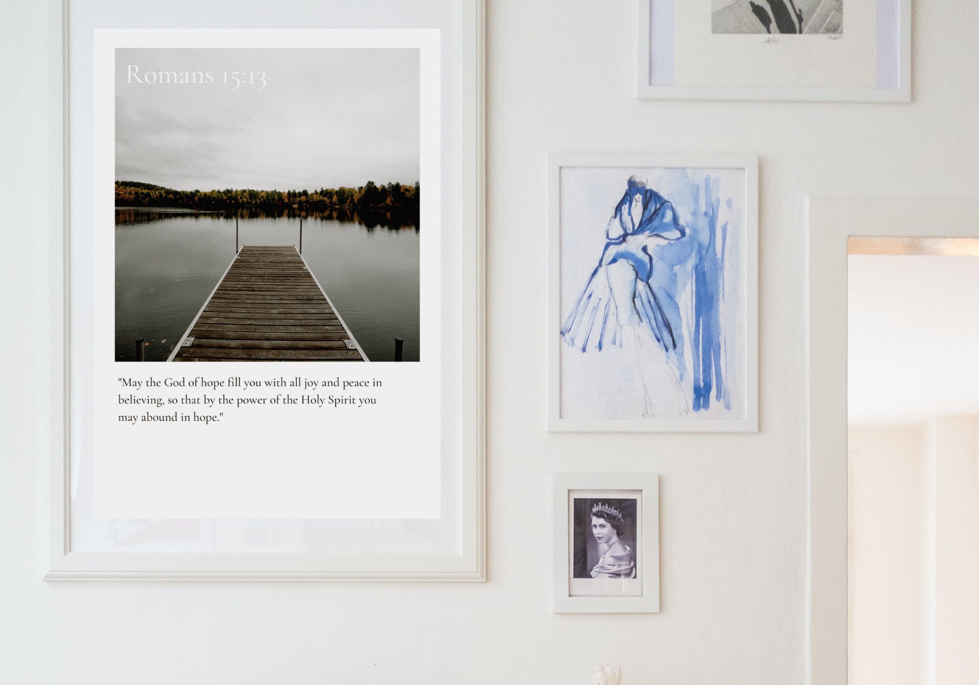 Custom Bible Verse Inspirational Wall Print Bible Christian - Etsy