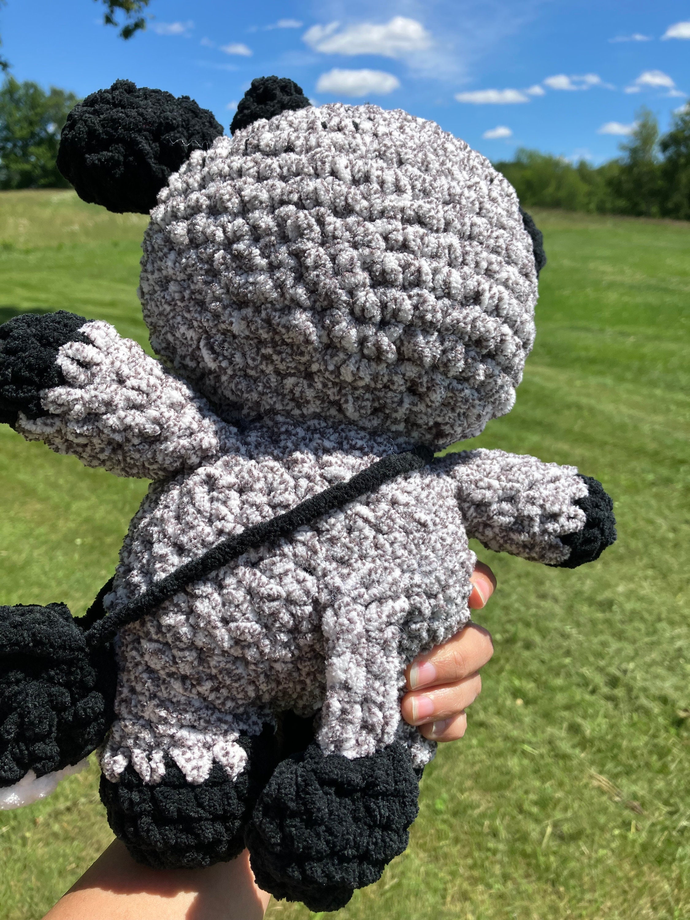 Oreo the Cow Plush Crocheted Amigrumuri Plush Cookies and Cream Cow - Etsy