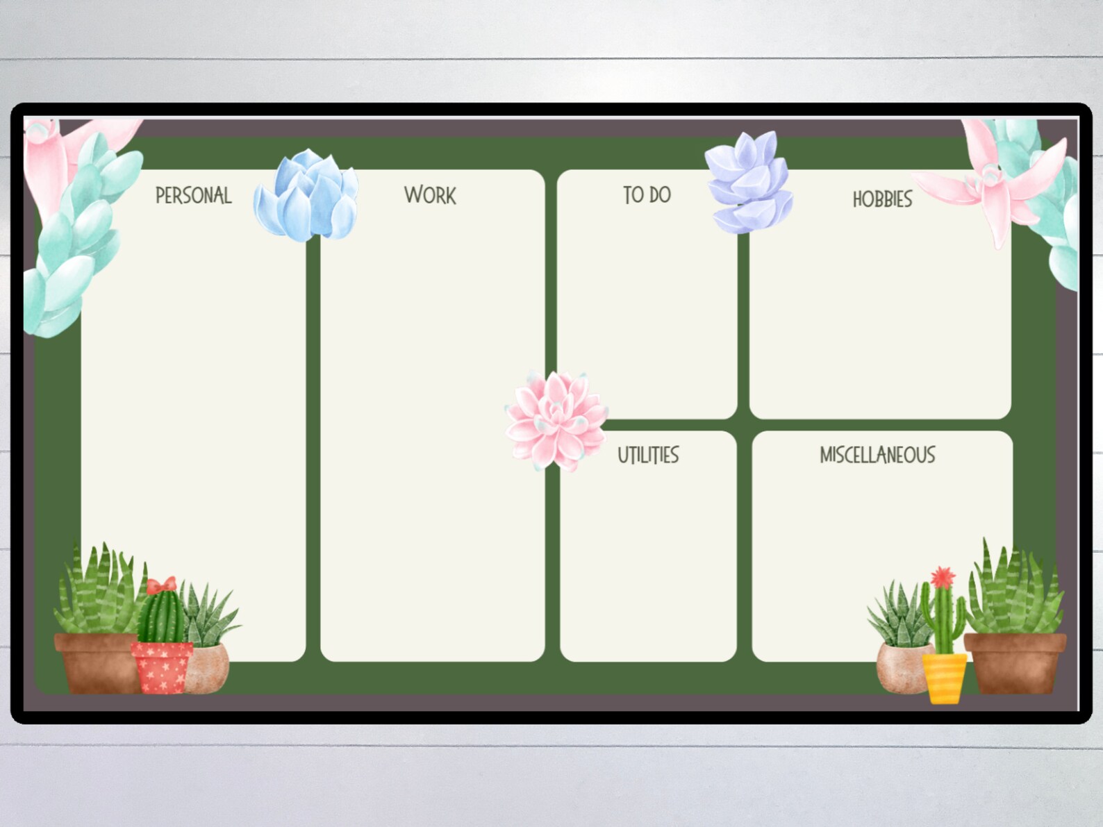 Aesthetic Desktop Organizer, Desktop Icon Organizer, Desktop Wallpaper ...